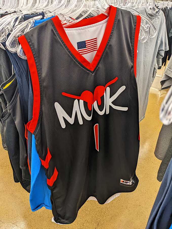 A basketball jersey that whispers, "Buy me, and you'll be the coolest dad at the neighborhood pickup game."