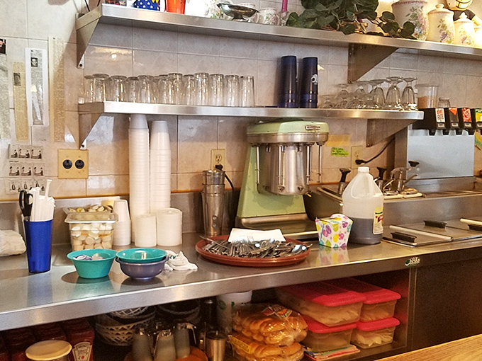 Behind every great diner meal is a kitchen with well-worn equipment and the kind of organization that comes from years of service.