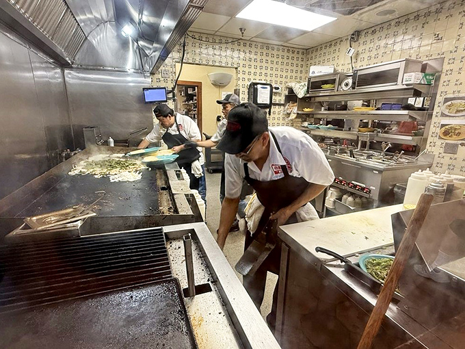 Behind the scenes, the kitchen crew works their magic &ndash; turning simple ingredients into the Tex-Mex treasures that keep Austin coming back.
