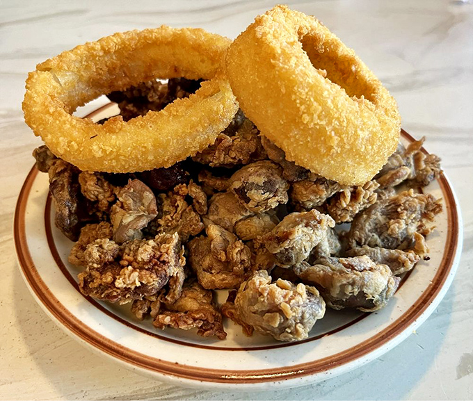 Gizzards and livers for the adventurous &ndash; crispy, golden nuggets of flavor that your grandparents appreciated and hipsters are rediscovering.