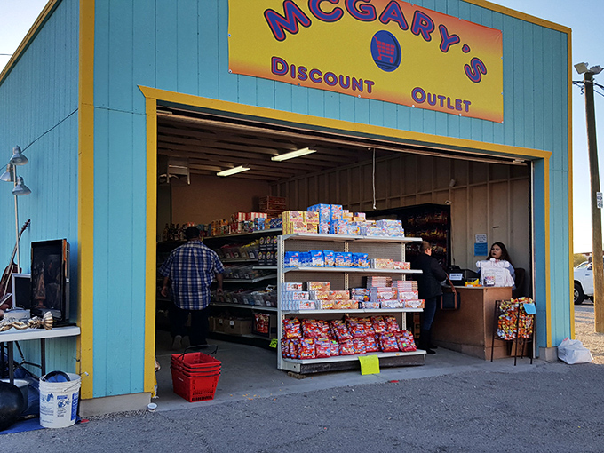 McGary's Discount Outlet presents the thrill of the hunt for packaged goods&mdash;where snack enthusiasts and bargain seekers find common ground among colorful boxes.