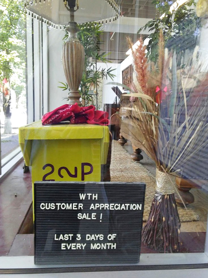 Sale alert for savvy shoppers! The last three days of every month bring even deeper discounts to this bargain paradise.