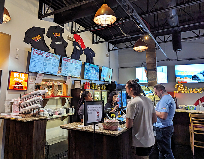 The moment of truth: placing your order. That "MEDIUM" heat level might sound reasonable until you're three bites in.