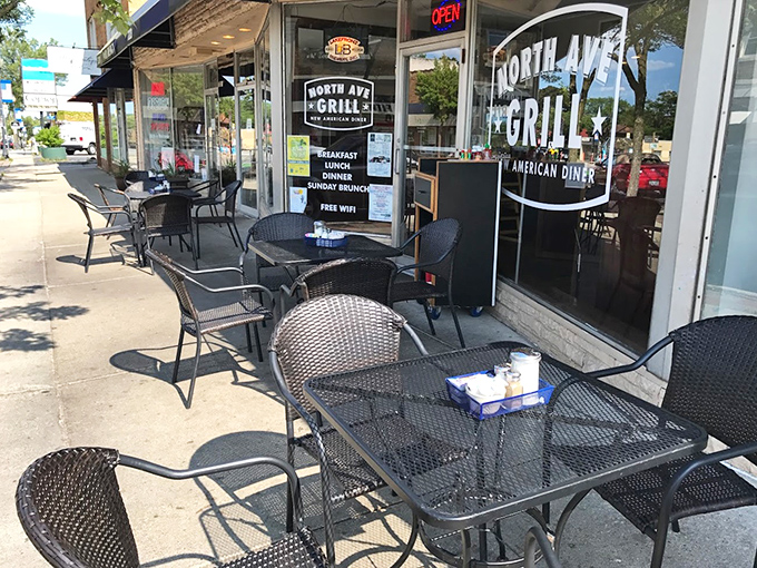 Al fresco dining for those perfect Wisconsin days when the weather cooperates and life feels just right.