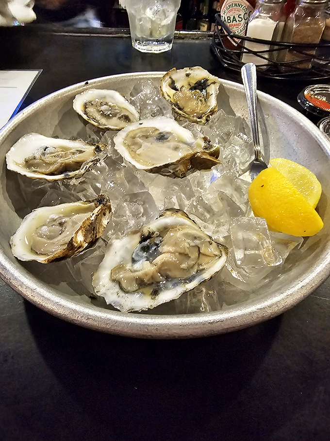 Fresh oysters on ice&mdash;nature's perfect appetizer. Just a squeeze of lemon and a moment of gratitude is all you need.