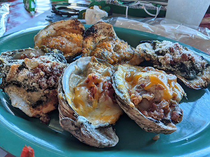 Oysters Rockefeller that would make the Vanderbilts jealous&mdash;decadently topped and broiled to bubbly perfection.
