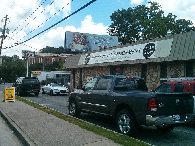 From the outside, it looks unassuming&mdash;but so did that cave Ali Baba found. Parking spots fill quickly when word gets out about treasure.