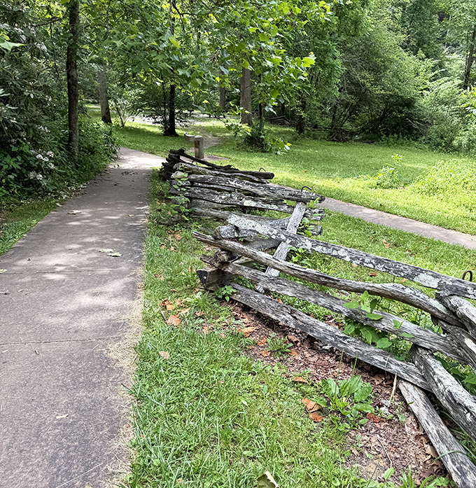 The path less photographed &ndash; this humble walkway has witnessed countless expressions of awe without demanding any attention for itself.