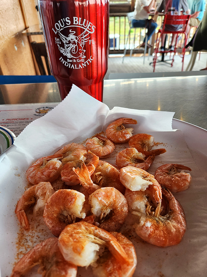 Peel-and-eat shrimp dusted with spices and served with attitude. Simple, unpretentious seafood that lets quality speak for itself.