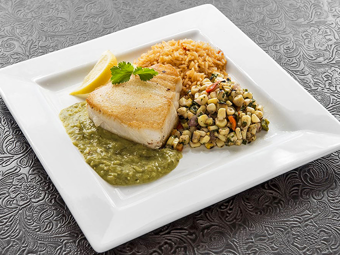 Perfect fish preparation is an art form, and this plate is practically hanging in the Louvre of lunch destinations.