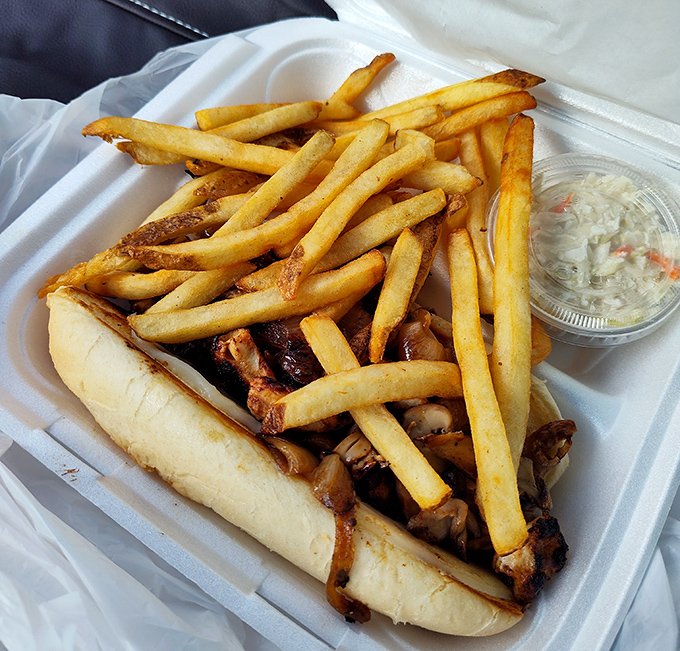 A Philly cheesesteak so loaded, it might need its own zip code and mayor.