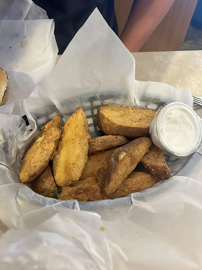 Potato wedges that strike that perfect balance between crispy exterior and fluffy interior&mdash;the potato equivalent of having your cake and eating it too.