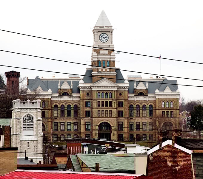 Pottsville's City Hall doesn't just govern&mdash;it towers over the town like a Victorian masterpiece, its clock tower keeping time for generations of coal country residents.