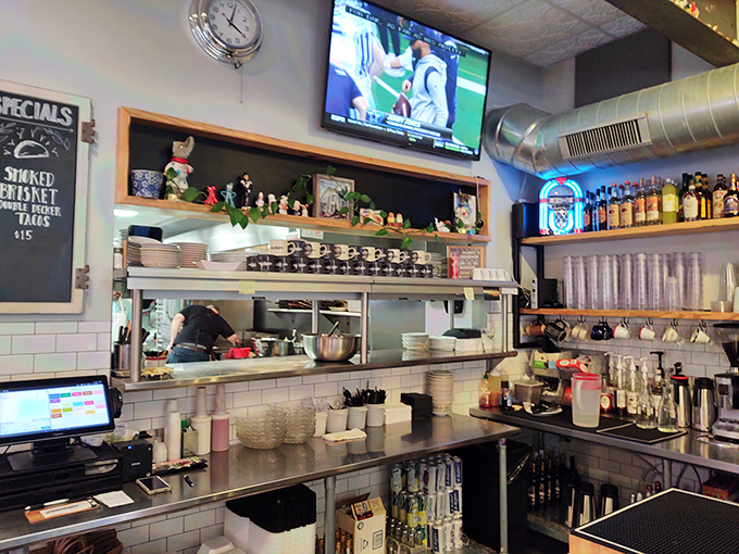 The open kitchen concept lets you witness culinary magic in action&mdash;dinner and a show without the extra ticket price.