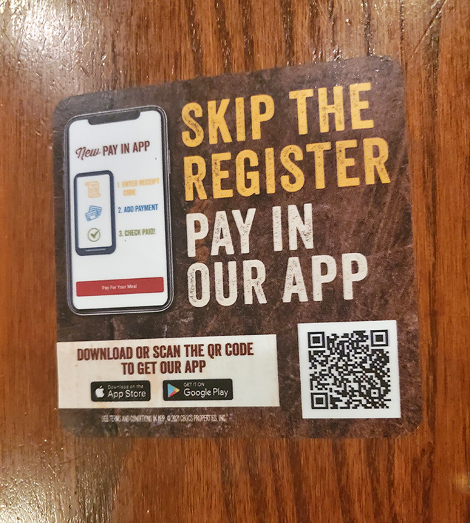 Modern convenience meets old-fashioned hospitality – skip the register line but never the biscuits and gravy.