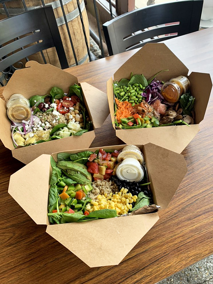 These quinoa bowls prove healthy eating needn't be punishment&mdash;vibrant vegetables, thoughtful dressings, and perfect portion control packaged in eco-friendly containers.