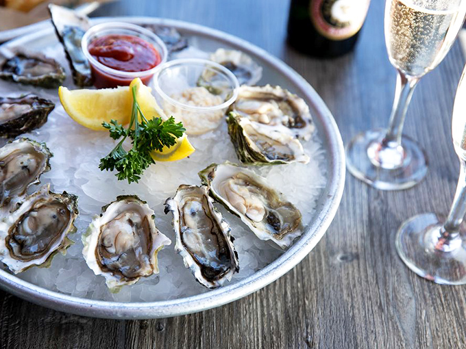 Oysters on the half shell&mdash;nature's perfect appetizer, requiring nothing more than a squeeze of lemon and perhaps a splash of mignonette.