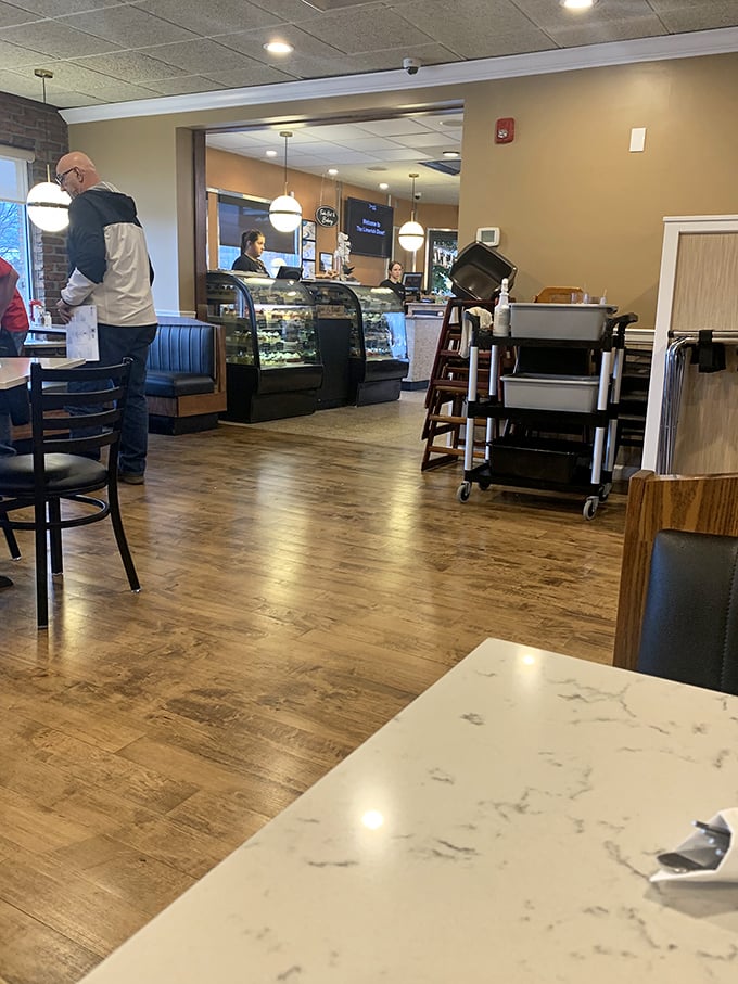 The unsung heroes of morning happiness work their magic in an environment where every order is personal and every plate is a point of pride.