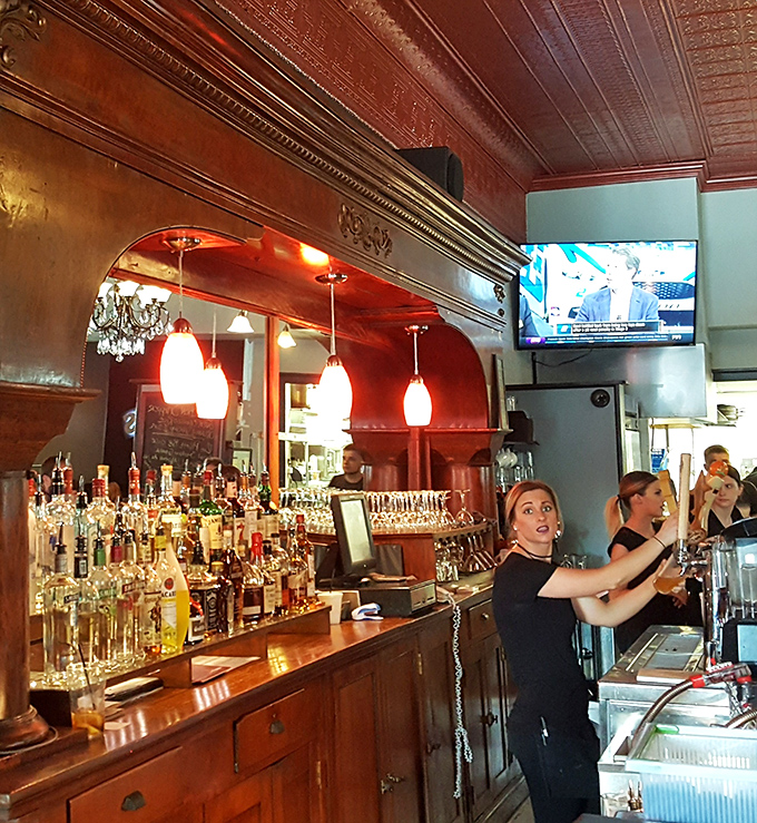 Behind the bar, the real magic happens&mdash;where efficiency meets hospitality and your empty glass never stays that way for long.