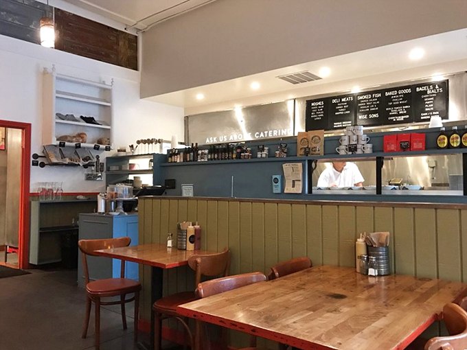 Where deli dreams come true &ndash; an open kitchen promising handcrafted delights that would make your bubbe proud.