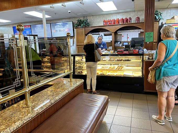 At the counter, the dance between staff and customers has the practiced ease of a relationship built on thousands of sandwiches.