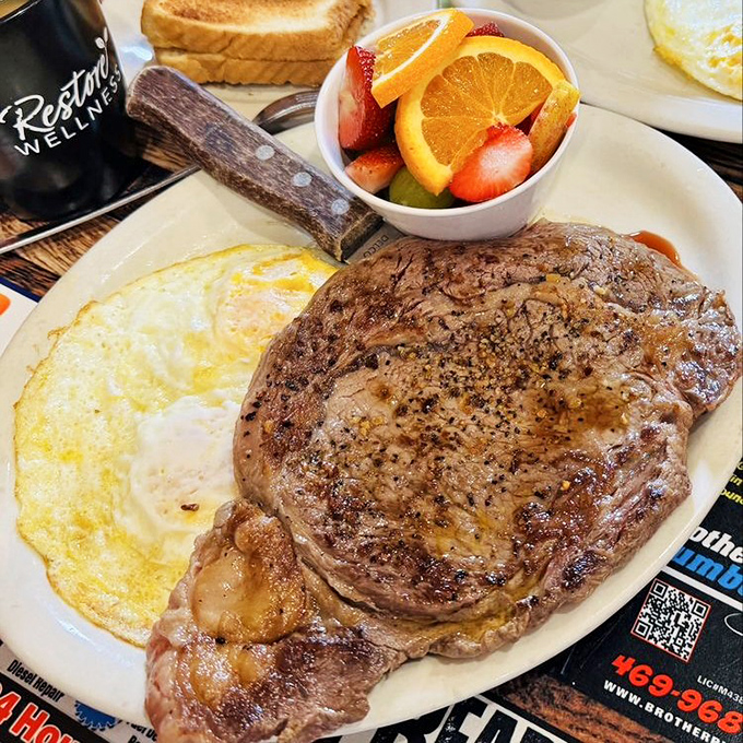 That steak didn't just wander onto the plate &ndash; it was cooked by someone who understands the sacred contract between diner and grill.