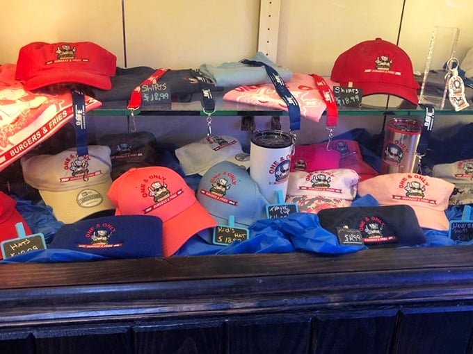 Burger pride on display &ndash; when locals wear your logo around town, you know you've become more than just a restaurant.