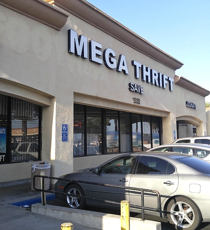 The unassuming storefront that hides a labyrinth of secondhand wonders inside its walls.