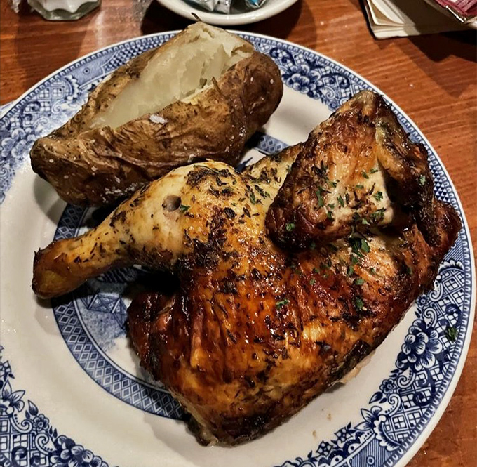 Spit-roasted chicken with skin so perfectly crisp and meat so juicy, it would make colonial cooks wonder what kind of magic you're wielding. 
