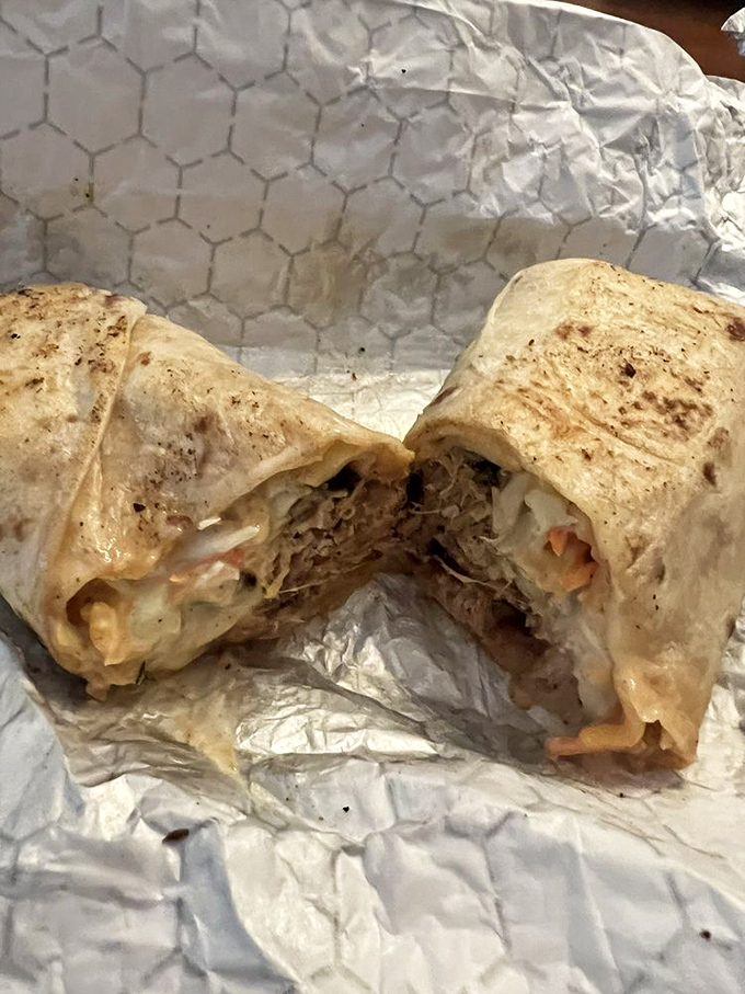 That wrap's got more layers than a Seinfeld episode, and it's just as satisfying.