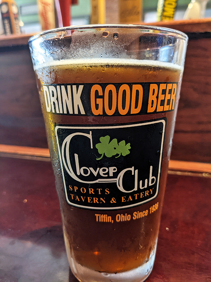 A glass that tells you exactly what to do, and the amber liquid inside that makes following directions the easiest thing you'll do all day.