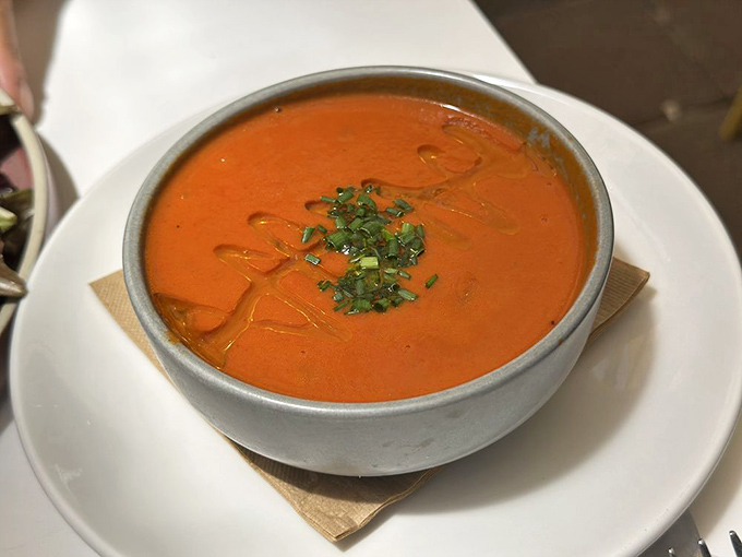 This isn't just tomato soup&mdash;it's liquid comfort in a bowl, the kind that makes you want to write thank-you notes to tomatoes everywhere.