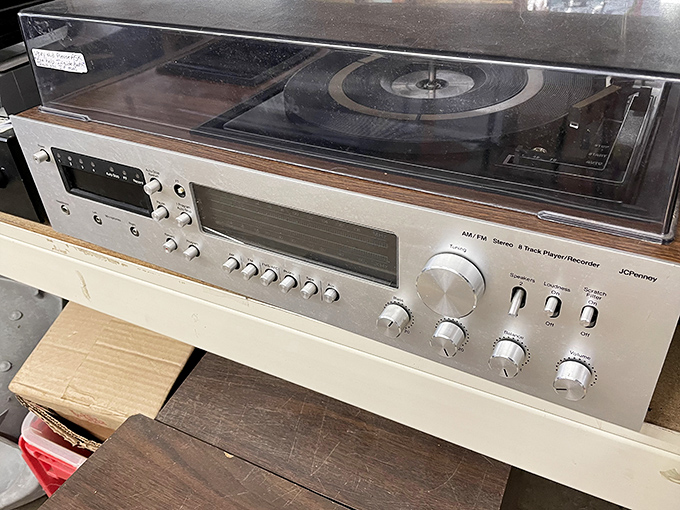 Vintage audio equipment that reminds us when listening to music was an intentional activity, not just background noise.