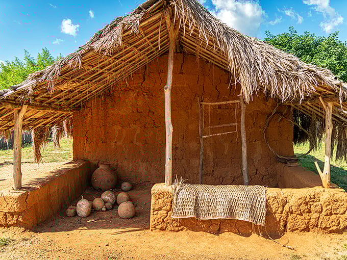 Earth, straw, and ingenuity. This traditional West African mud hut demonstrates sustainable building techniques that kept interiors surprisingly comfortable year-round.