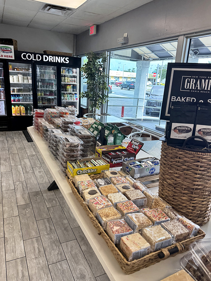 A treasure trove of take-home treats lines the counter &ndash; because the only thing better than breakfast at Grampa's is dessert from Grampa's later.