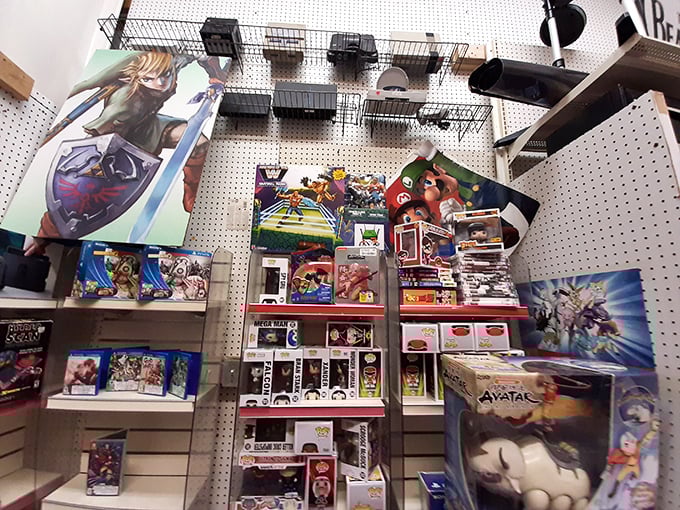 Nostalgia in plastic form&mdash;where beloved characters from Legend of Zelda to Mario wait patiently to join someone's collection or make a child's day.