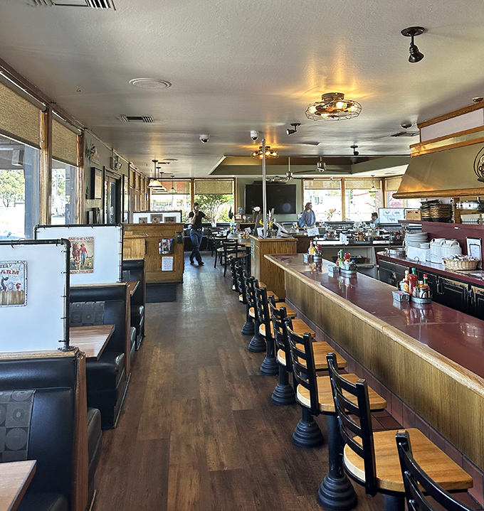 Where coffee mugs are always full, conversations flow freely, and nobody's checking their phone because the food demands full attention.