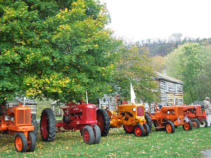 These vintage tractors revolutionized farming long before GPS-guided equipment, when horsepower actually involved real horses.