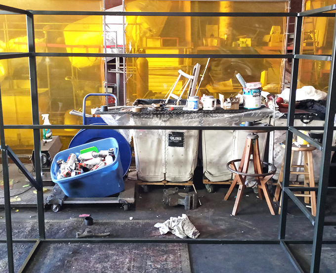 Behind the scenes where donations transform from castoffs to inventory. The alchemy of thrift happens in this workshop of second chances.