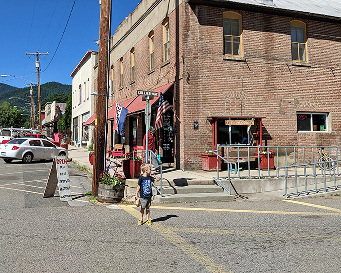 Corner stores and local shops define Etna's commercial district. The kind of place where "shopping local" isn't trendy&mdash;it's the only option.