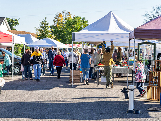 Local markets bring neighbors together over fresh produce and homemade goods, creating community bonds that no online shopping experience can match.