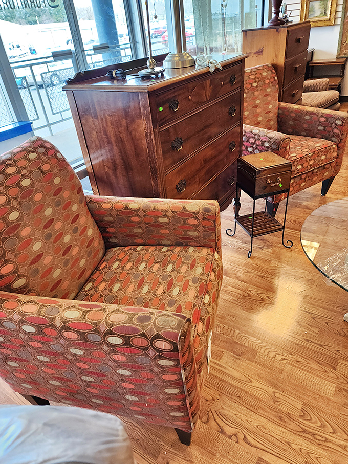 These mid-century armchairs aren't just seating &ndash; they're time machines to an era when conversation was the evening's entertainment.