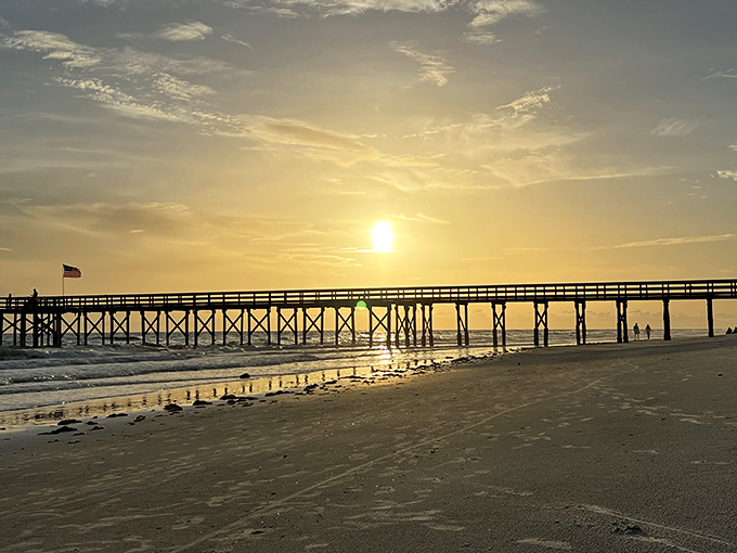 Sunset strolls along the fishing pier &ndash; a daily ritual that costs nothing yet somehow feels more valuable than any luxury experience.