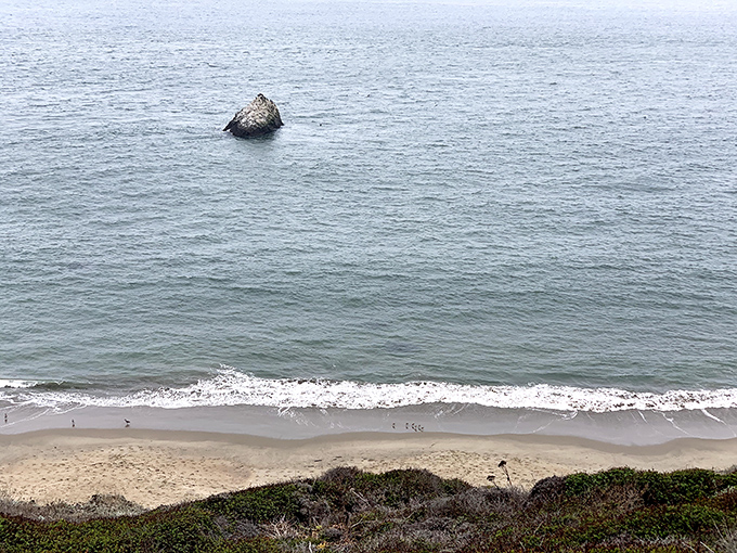 From this vantage point, you can almost hear the ocean saying, "Take that, screensaver images&mdash;I'm the real deal."