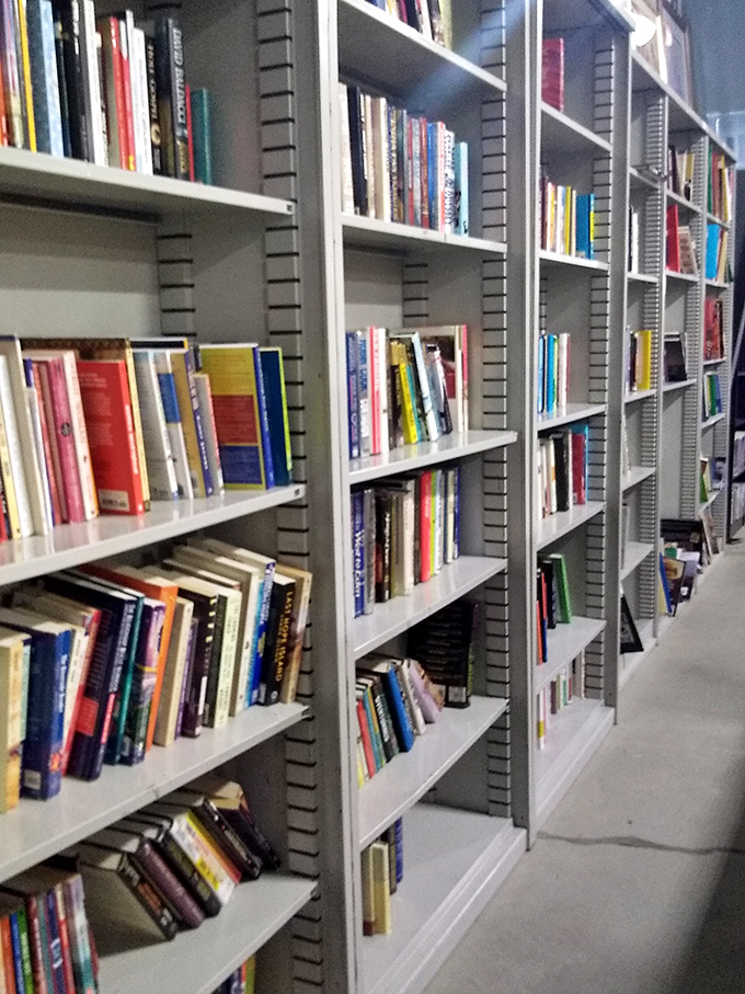 The bibliophile's secret paradise&mdash;rows upon rows of literary adventures waiting to be discovered for mere pocket change.