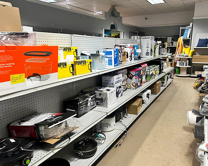 Kitchen gadget paradise where slow cookers and air fryers get their second act. Julia Child would approve of these culinary rescues.