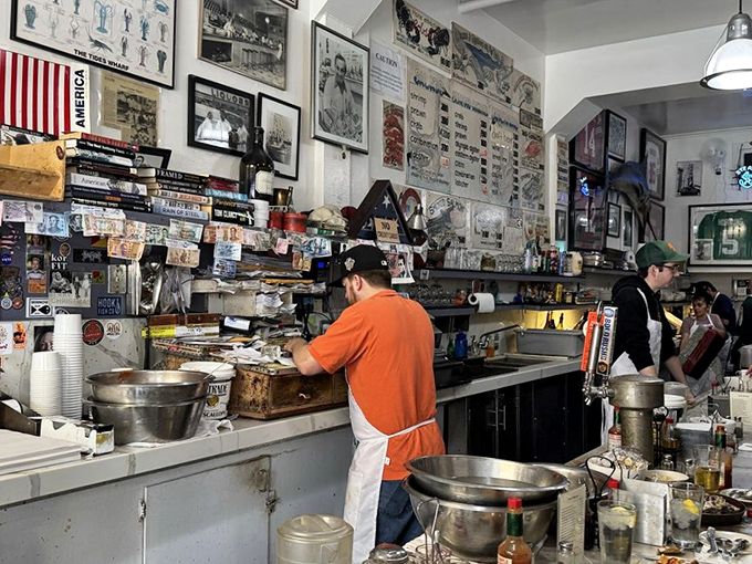 Behind the scenes where the magic happens &ndash; organized chaos never looked so appetizing or moved so smoothly.