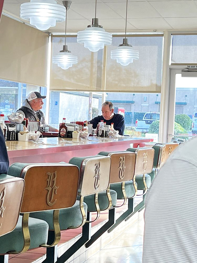 The counter crowd knows the secret&mdash;grab a seat where you can watch your breakfast being made while trading friendly banter with regulars.