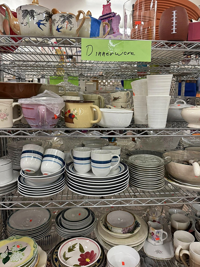 Dinnerware that's seen more family meals than a holiday sitcom special, now ready to host your next dinner party conversation starters.