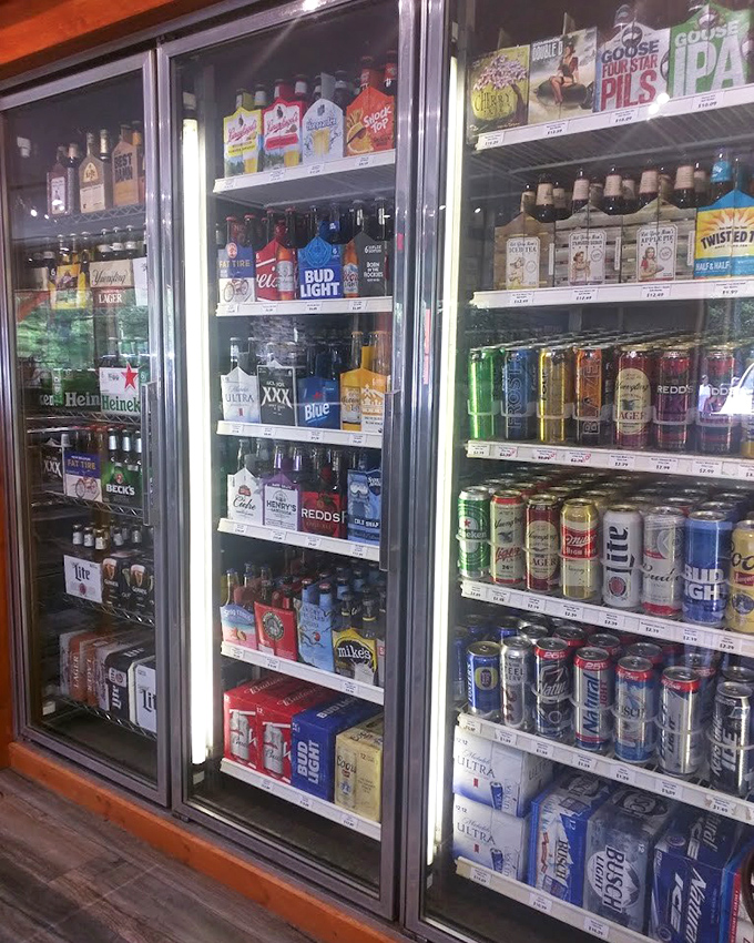 The beverage selection covers every mood from "meeting the in-laws" to "it's been that kind of Tuesday"&mdash;cold comfort in refrigerated form.